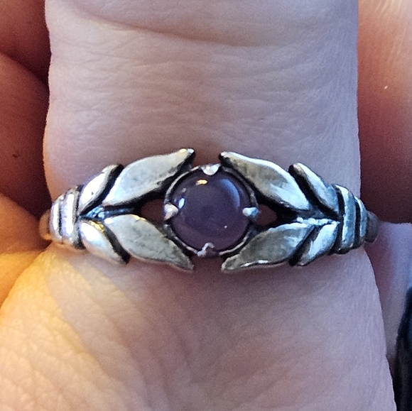 Arcana Obscura | Jewelry | Arcana Obscura Daphne Ring Sterling Silver Fair Trade Nevada Purple ...